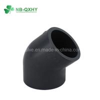 China SCH80 UPVC Cross Tee with Socket Wall Thickness Round Head Code Size From 1/2