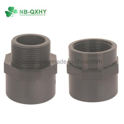 Cina DIN Standard Pn16 UPVC Maschio Adattatore campioni personalizzati Dimensioni da 20 mm a 110 mm in vendita