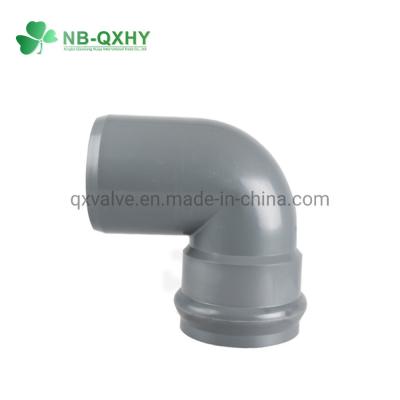 Cina Codice testa rotonda gomito UPVC 90° F/S Dimensione da 200 mm a 315 mm DIN Standard Pn16 in vendita