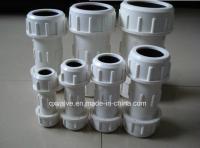 China UPVC Quick Connect Pipe Fittings Connection with Socket Connection End Connector for sale