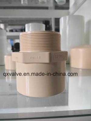 Cina Codice testa rotonda Fitture in PVC con materiale in PVC di tipo idraulico standard Pn16 DIN in vendita