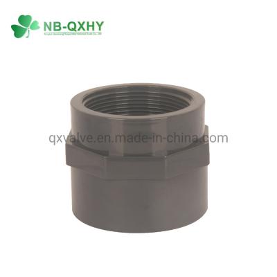 Cina Dimensioni e modelli completi Fittings di tubi in UPVC per materiale di approvvigionamento idrico da 20 mm a 400 mm in vendita