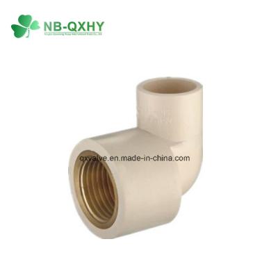 Cina Fornitura d'acqua ASTM D2846 Flancella PVC Equal Tee Adapter con raccordi per tubi CPVC di uguale dimensione in vendita