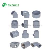 China Plastic Pipe Fitting PVC Tee with Rubber Ring Long-Lasting Performance for sale
