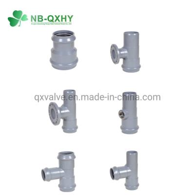 Cina PVC DIN Pn10 Collegamento adesivo di PVC UPVC Pipe di plastica in vendita