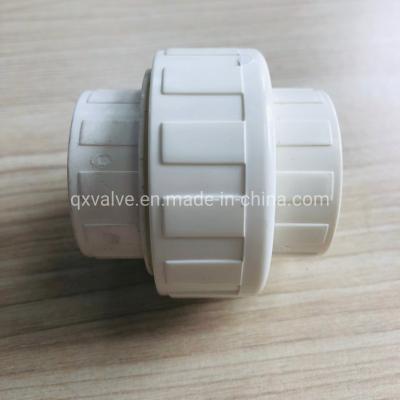 Cina Pressione nominale Pn16 Grigio Fittings di tubi in PVC Union Socket/Thread Connector Standard ASTM in vendita
