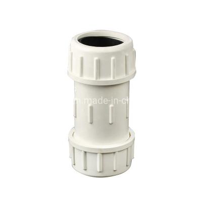 Cina Pressione nominale Pn16 Grigio Fittings di tubi in PVC Union Socket/Thread Connector Standard ASTM in vendita