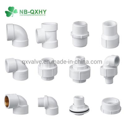 Cina Sistema idraulico tubo in PVC adattabile donna Tee con pressione nominale Pn16 e 90° laterale in vendita