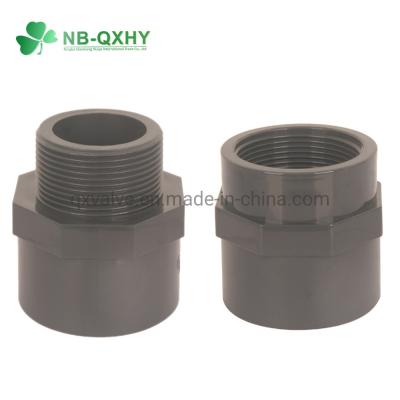 Cina QX DIN Pn16 Fittings di tubi in UPVC in plastica 4 Way Cross Tee Connector richiesta personalizzata in vendita