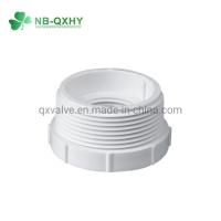 China 90°Tee PVC Pipe Fitting Male Coupling Adaptor for Water System in Round Head Code for sale