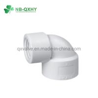 China 90°Tee PVC Pipe Fitting Male Coupling Adaptor for Water System in Round Head Code for sale