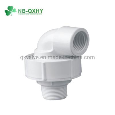 Cina Fitting per tubi in PVC BS Standard Maschio a filo di accoppiamento con codice testa rotonda in vendita