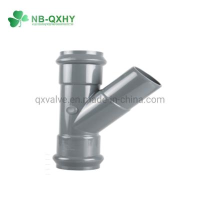 Cina Spessore della parete personalizzabile PVC Pipe Fitting Plastic 4 Way Tee Lateral Cross Pn10 in vendita