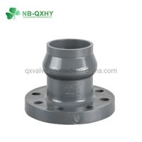 China Customizable Wall Thickness PVC Pipe Fitting Plastic 4 Way Tee Lateral Cross Pn10 for sale