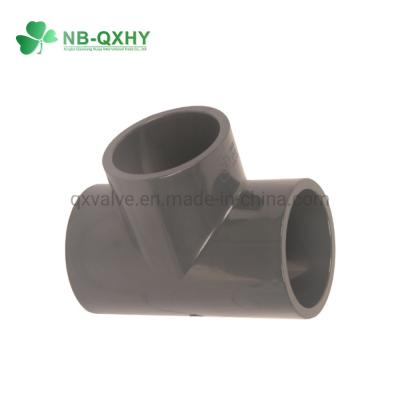 Cina Dispositivo DIN grigio per l'approvvigionamento idrico PVC Equal Tee con certificato ISO in vendita