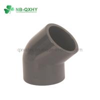China Customized DIN Grey Water Supply PVC Equal Tee with ISO Certificate Request Sample for sale