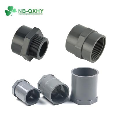 中国 柔らかい 63mm PVC DIN 標準 男性 スレッド アダプタ 販売のため