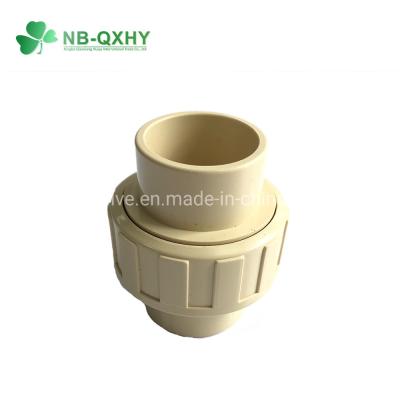 中国 1 インチCPVCソケットユニオンASTMプラスチックパイプアクセサリーフィッティングのための抗UV利点 販売のため
