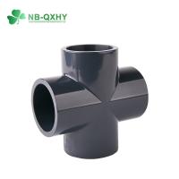 China Round Head Code PVC Pipe Fitting 90 Degree Elbow for Industrial Pn16 Pipe Applications for sale