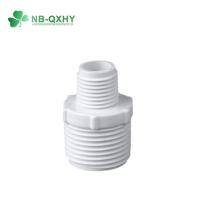 China Customized Request PVC Pipe Fitting for Water Supply BS Standard Threaded Plumbing for sale