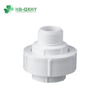 China Customized Request PVC Pipe Fitting for Water Supply BS Standard Threaded Plumbing for sale