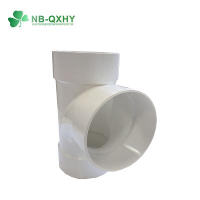 Cina Drenaggio dell'acqua Fittings di fognatura UPVC Y-Tee Equal Tee Personalizzazione con vernice Vernice in vendita