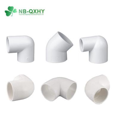 Cina Pipa di PVC blu adatta Tee Sch40 Equal Tee riducente Tee femminile Tee per il collegamento della colla in vendita