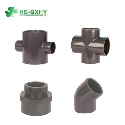 Cina Fittings per tubi d'acqua in PVC per tubi a pressione a stampo di dimensioni complete in vendita