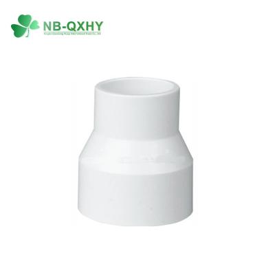 Cina Fitting per tubi in PVC bianco 1 primo Sch40 accoppiamento riduttore per applicazioni residenziali in vendita