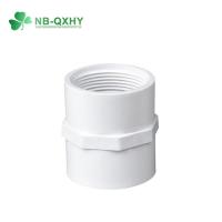 China Equal High Pressure Pn16 Sch40 Plastic PVC Pipe Fitting Threaded Adaptor Female Adapter for sale