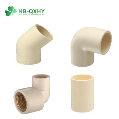 Cina Fittings per tubi in CPVC con accoppiamento riduttore personalizzato per l'approvvigionamento idrico realizzati con materiale al 100% in vendita