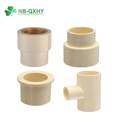Cina Fittings per tubi in CPVC con accoppiamento riduttore personalizzato per l'approvvigionamento idrico realizzati con materiale al 100% in vendita