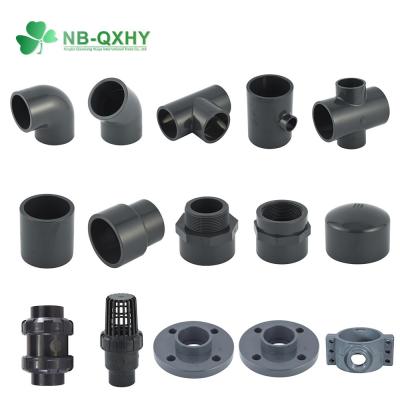 Cina Connessione del filo Pipa di plastica grigia adatta a tubi UPVC standard DIN da 20 mm a 400 mm in vendita