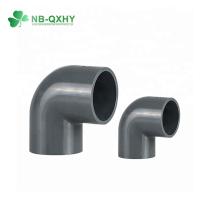 China UV Radiation Pn16 Wall Thickness DIN Standard Plastic PVC Tee Elbow Coupling Pipe Fitting for sale