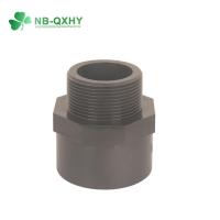 China UV Radiation Pn16 Wall Thickness DIN Standard Plastic PVC Tee Elbow Coupling Pipe Fitting for sale