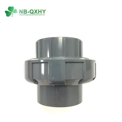 Cina Pn16 Grigio colore PVC tubo di presa di presa Unione per la gestione dell'acqua fredda ad alta pressione in vendita