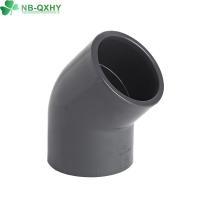 China Customized Request PVC Sch80 Pipe Fitting from with Glue Connection for sale