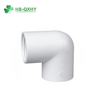 Cina Sch40 PVC Pipe Fitting Female Tee Equal Tee all'interno di QX Laterale 90° Tee in vendita