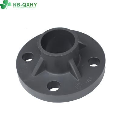 Cina Collegamento adesivo Blu Grigio Nero DIN PVC Flange per applicazioni ad alta temperatura in vendita