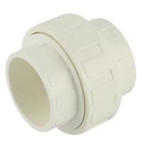 China Nominal Diameter Dn15-Dn100 Blue PVC Pipe Fitting Union Plastic Socket Thread Union for sale