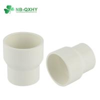 China 100% Material Gray ASTM Sch40 PVC Pipe Fitting Coupling Reducer for Water Supply for sale