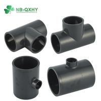 China Equal Pn16 PVC Pipe Fitting DIN Standard for Deep Gray High Pressure for sale