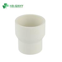 China Plastic UPVC ASTM Sch40 PVC Pipe Fitting Reducer Coupling with Customization in Blue for sale