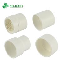 China Plastic UPVC ASTM Sch40 PVC Pipe Fitting Reducer Coupling with Customization in Blue for sale