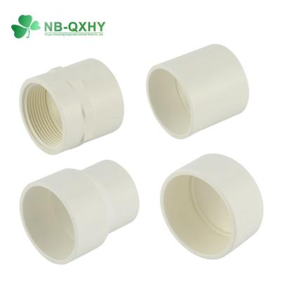 Cina Plastico UPVC ASTM Sch40 PVC Pipe Fitting Reducer Coupling con personalizzazione in blu in vendita