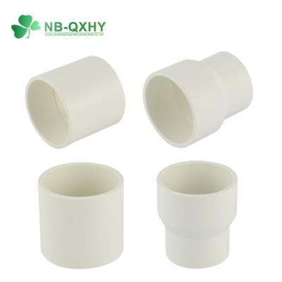 Cina Plastico UPVC ASTM Sch40 PVC Pipe Fitting Reducer Coupling con personalizzazione in blu in vendita