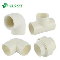 China Blue Customization Plastic UPVC ASTM Sch40 PVC Pipe Fitting Union Customized Request for sale