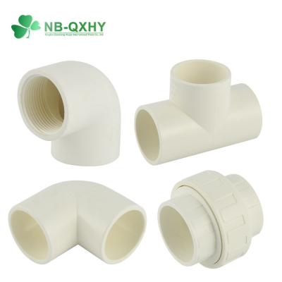 Cina Blu Personalizzazione Plastico UPVC ASTM Sch40 PVC Pipe Fitting Unione Richiesta personalizzata in vendita
