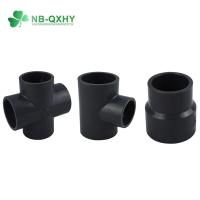 China Customized White ASTM Standard Sch80 Plastic PVC UPVC Pipe Fitting for Industry System for sale