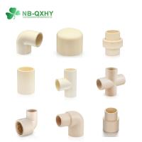 China Water Supply CPVC Pipe Fitting End Cap/Plug Elbow and Lateral 90°Tee for Efficiency for sale